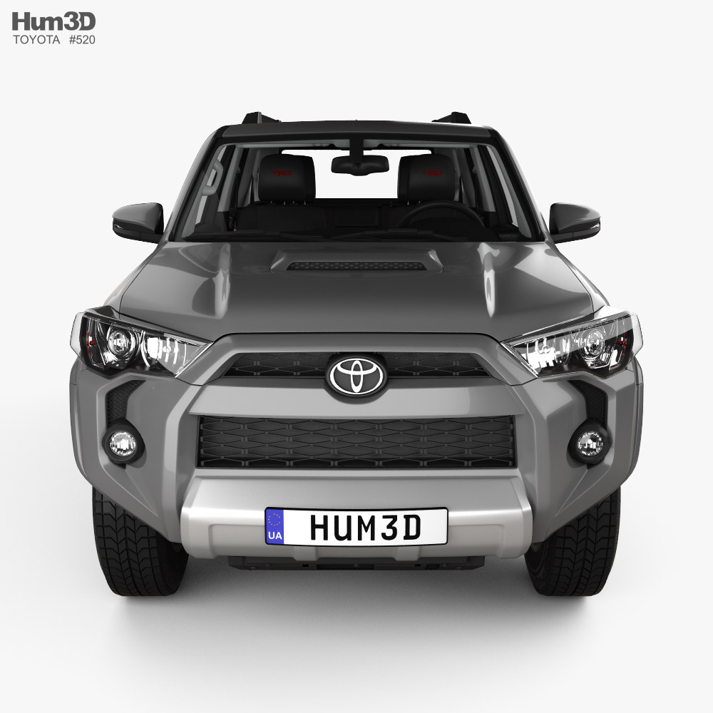 Toyota 4Runner TRD Offroad with HQ interior 2024 3D model - Download ...