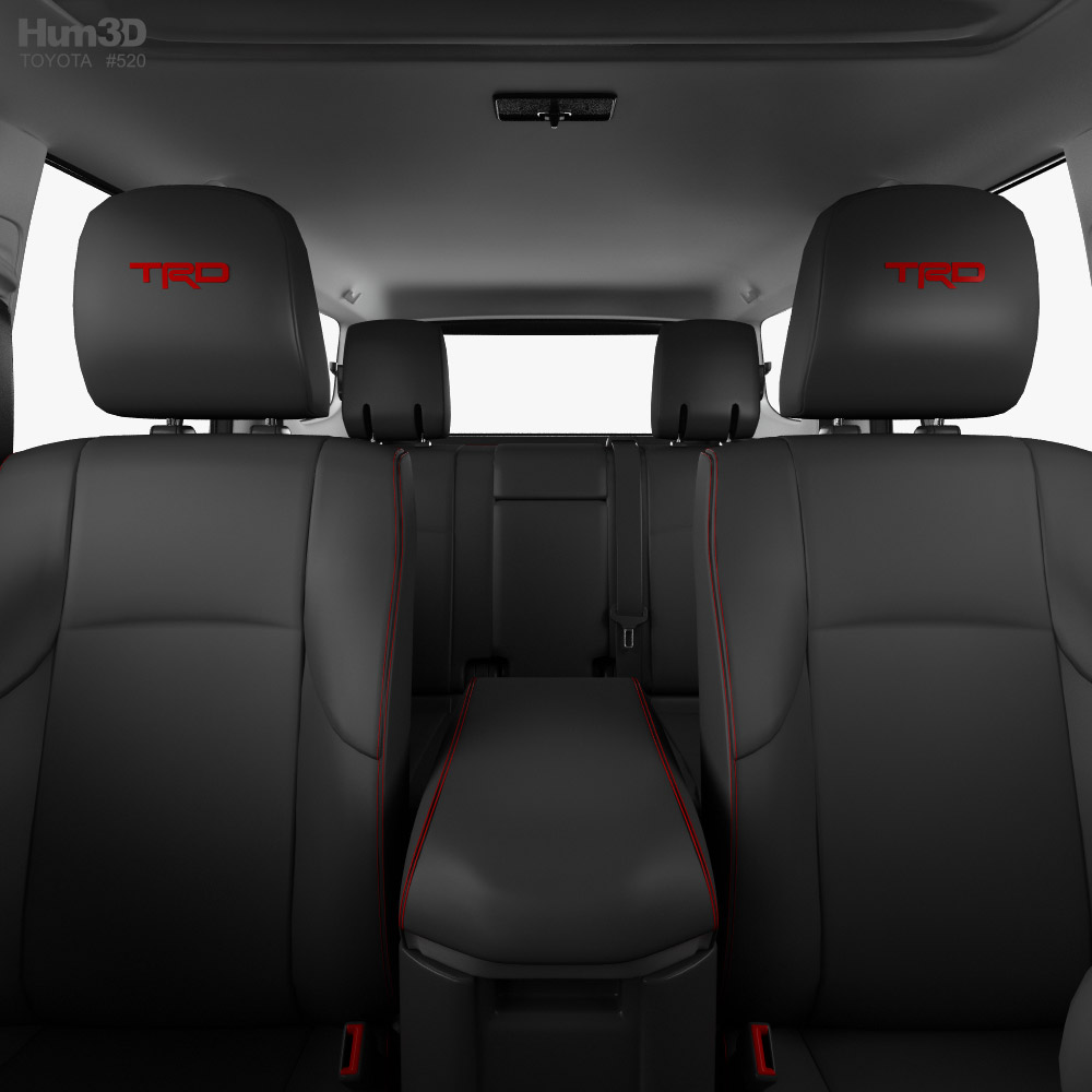 Toyota 4Runner TRD Offroad with HQ interior 2024 3D model - Download ...