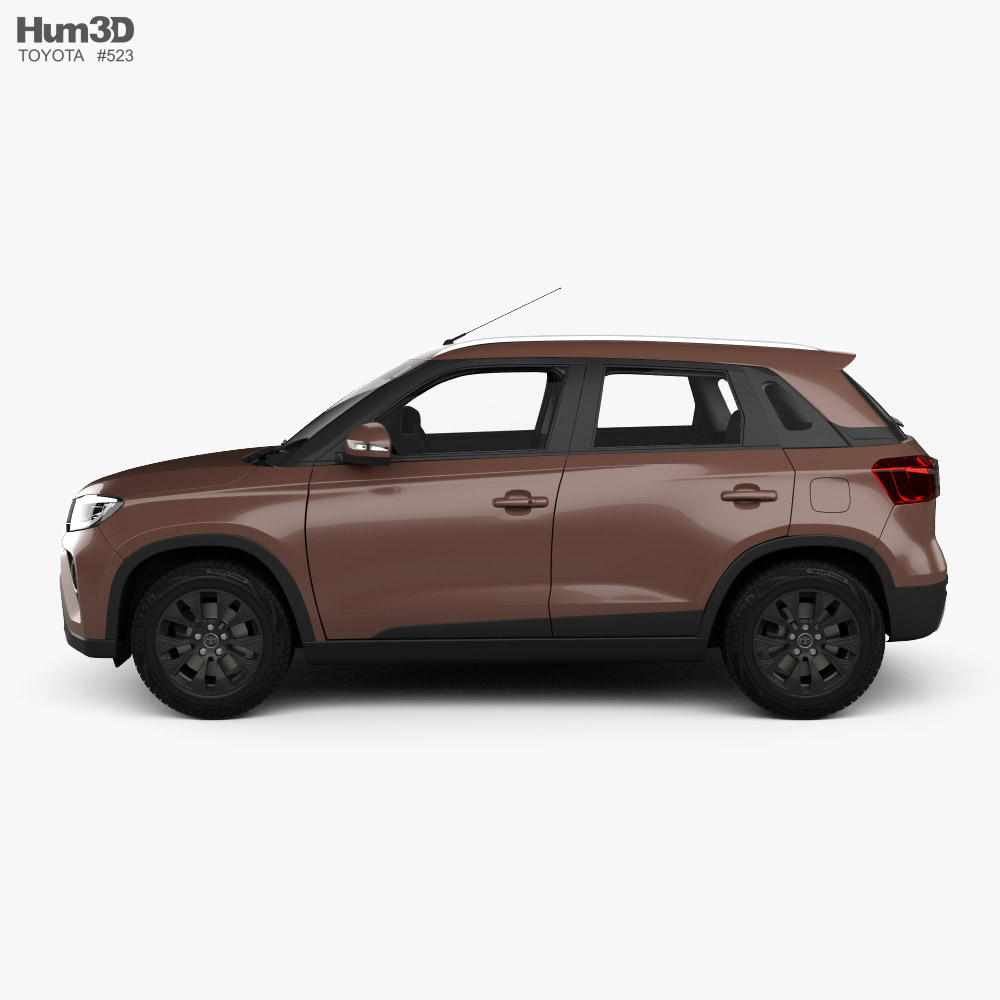 Toyota Urban Cruiser with HQ interior 2023 3D model - Download ...
