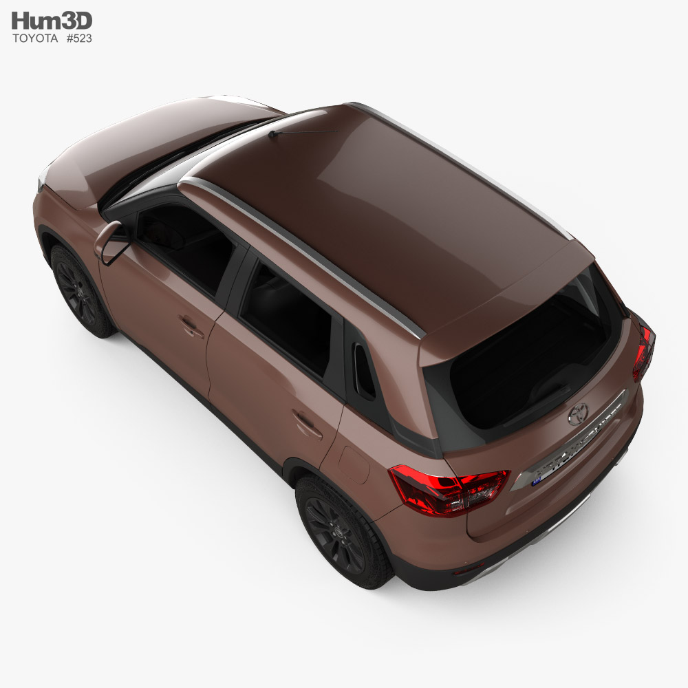 Toyota Urban Cruiser with HQ interior 2023 3D model - Download ...