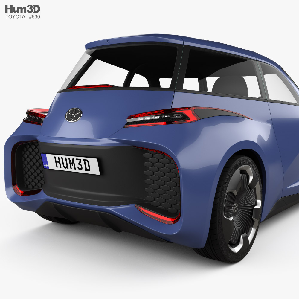 Toyota Rhombus 2023 Modelo 3D - Descargar Hatchback on 3DModels.org