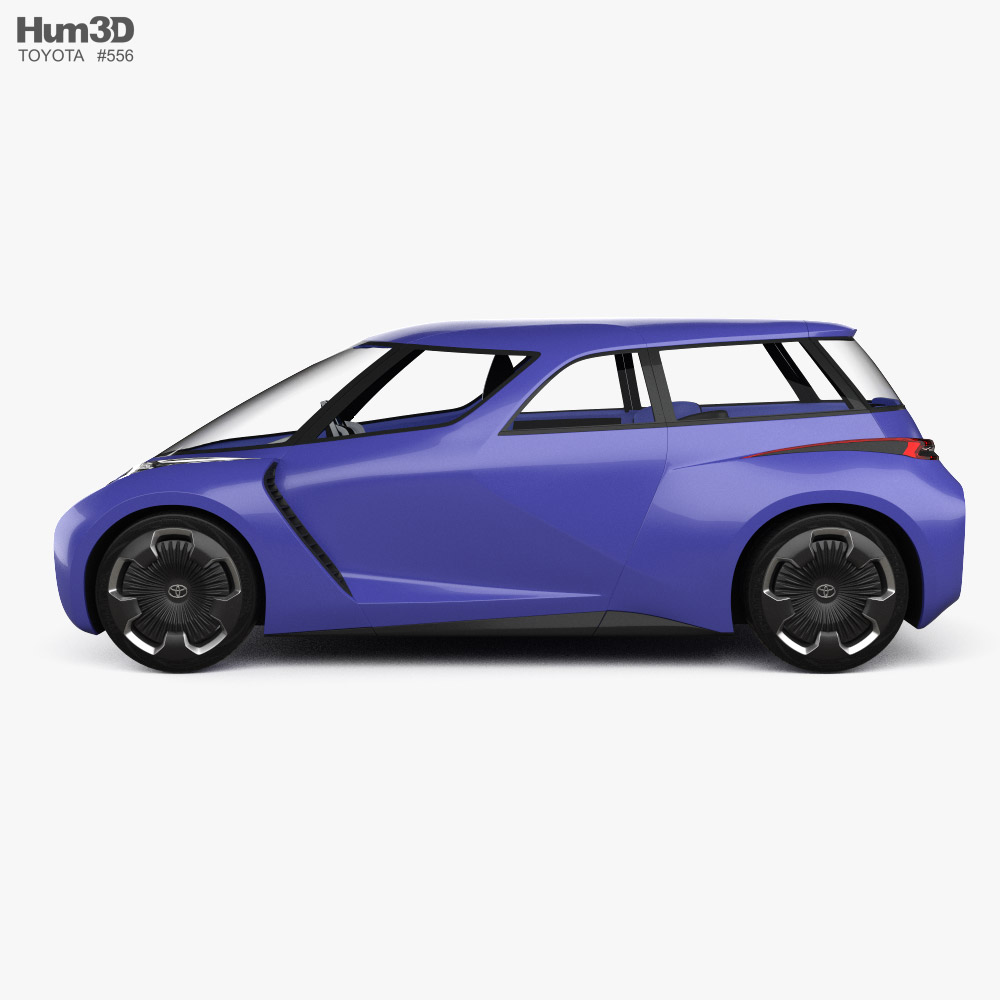 Toyota Rhombus with HQ interior 2025 3D model - Download Hatchback on ...