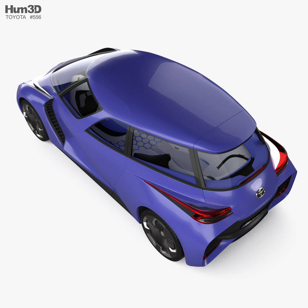 Toyota Rhombus with HQ interior 2025 3D model - Download Hatchback on ...