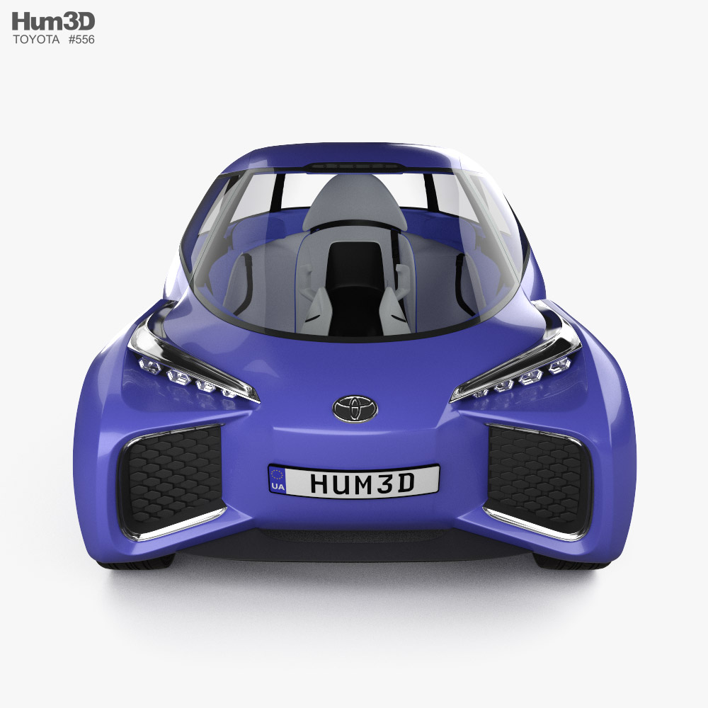 Toyota Rhombus with HQ interior 2025 3D model - Download Hatchback on ...