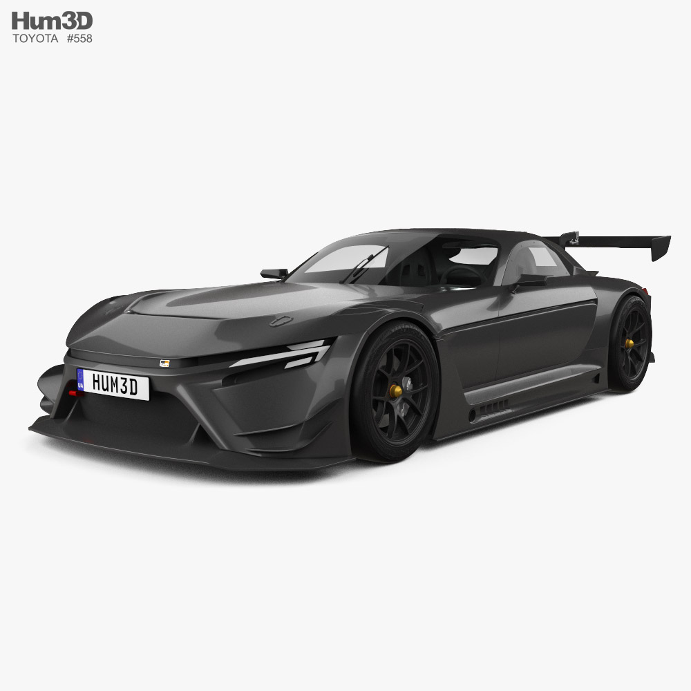 トヨタ GR GT3 2025 3Dモデル - ダウンロード Sports car オン 3DModels.org