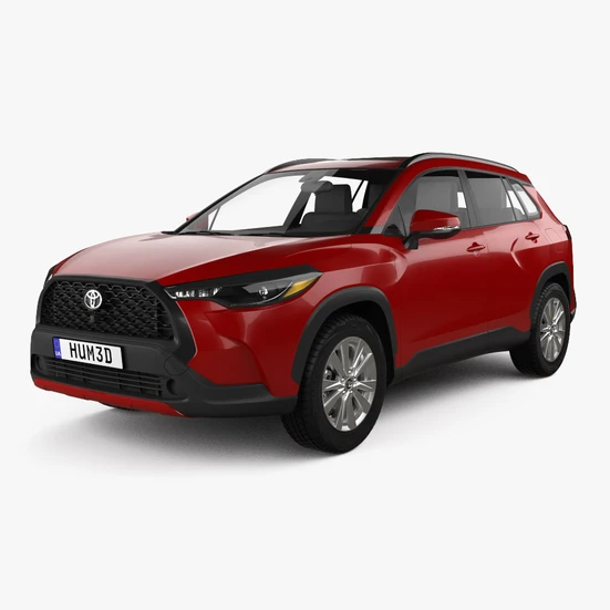 Toyota corolla cross 3D模型 下载 - 3DModels.org