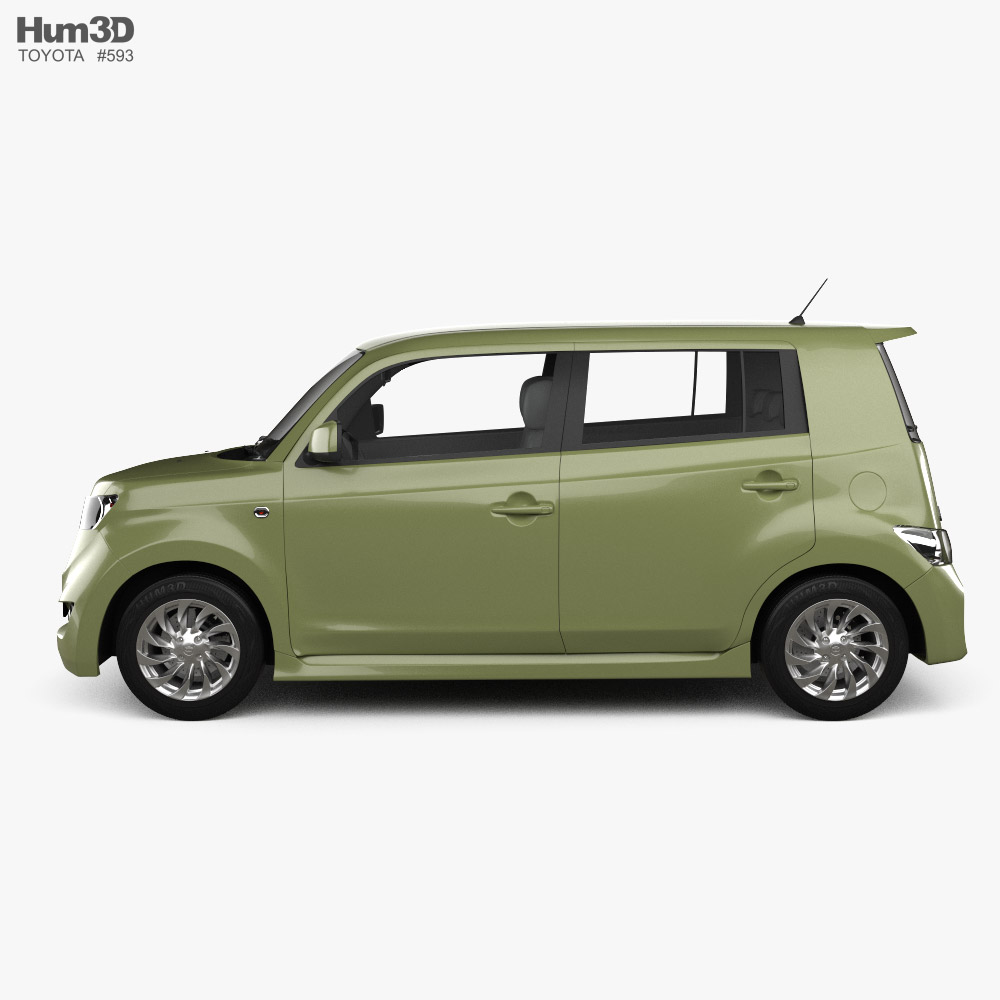 Toyota bB 2008 3D模型 - 下载 Van on 3DModels.org