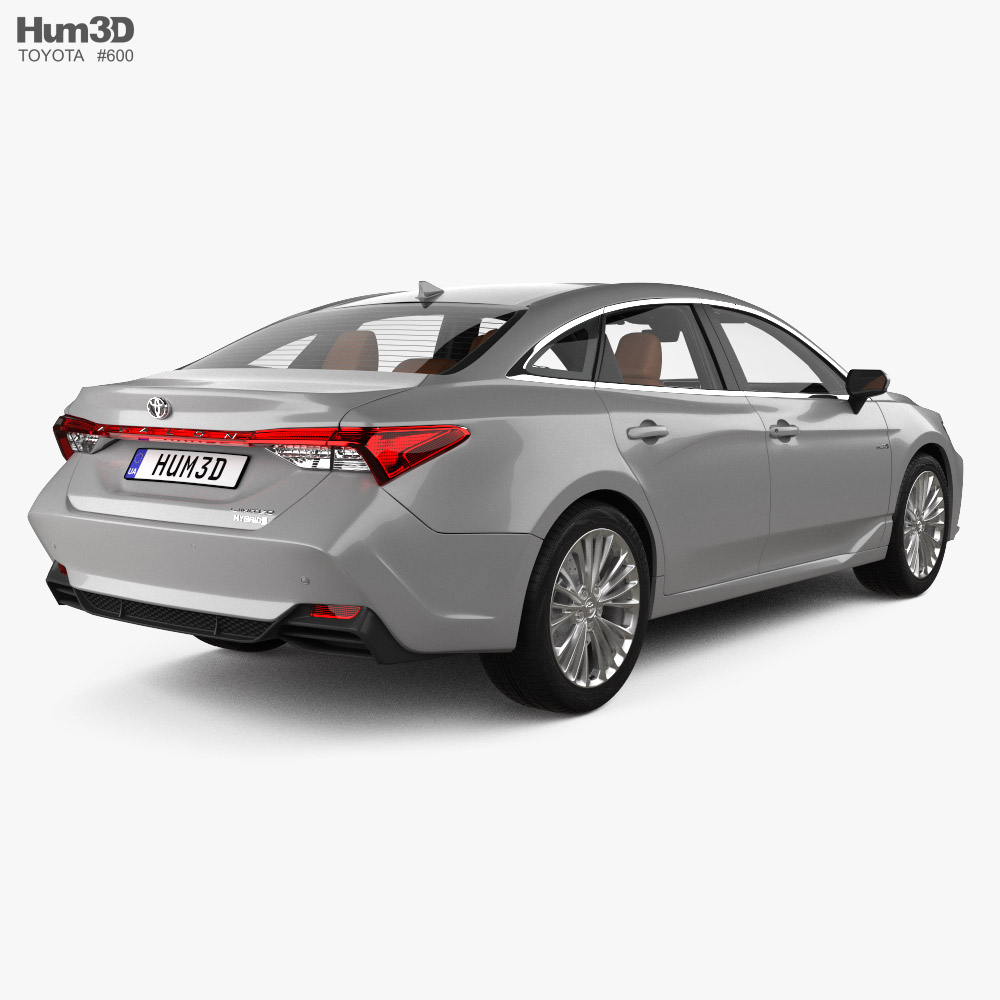Toyota Avalon Limited Hybrid with HQ interior 2021 3D model - Download ...