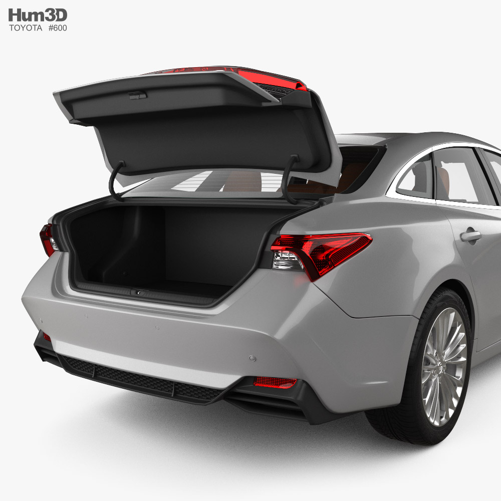 Toyota Avalon Limited Hybrid with HQ interior 2021 3D model - Download ...