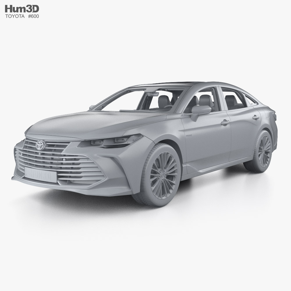 Toyota Avalon Limited Hybrid with HQ interior 2021 3D model - Download ...