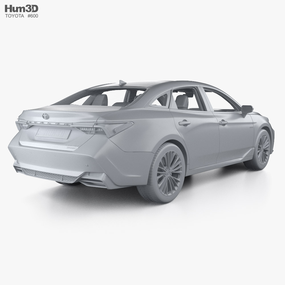 Toyota Avalon Limited Hybrid with HQ interior 2021 3D model - Download ...