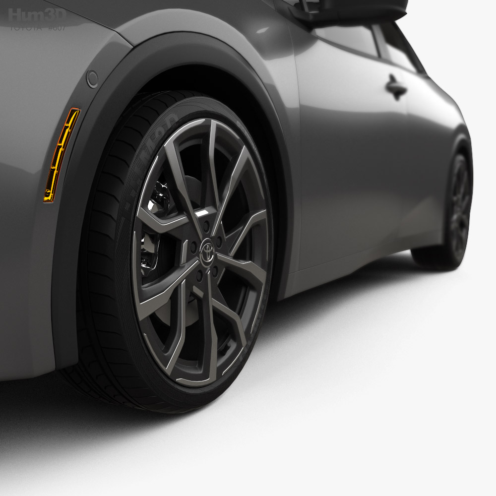 Toyota Prius Prime XSE US-spec 2025 3D model - Download Sedan on ...