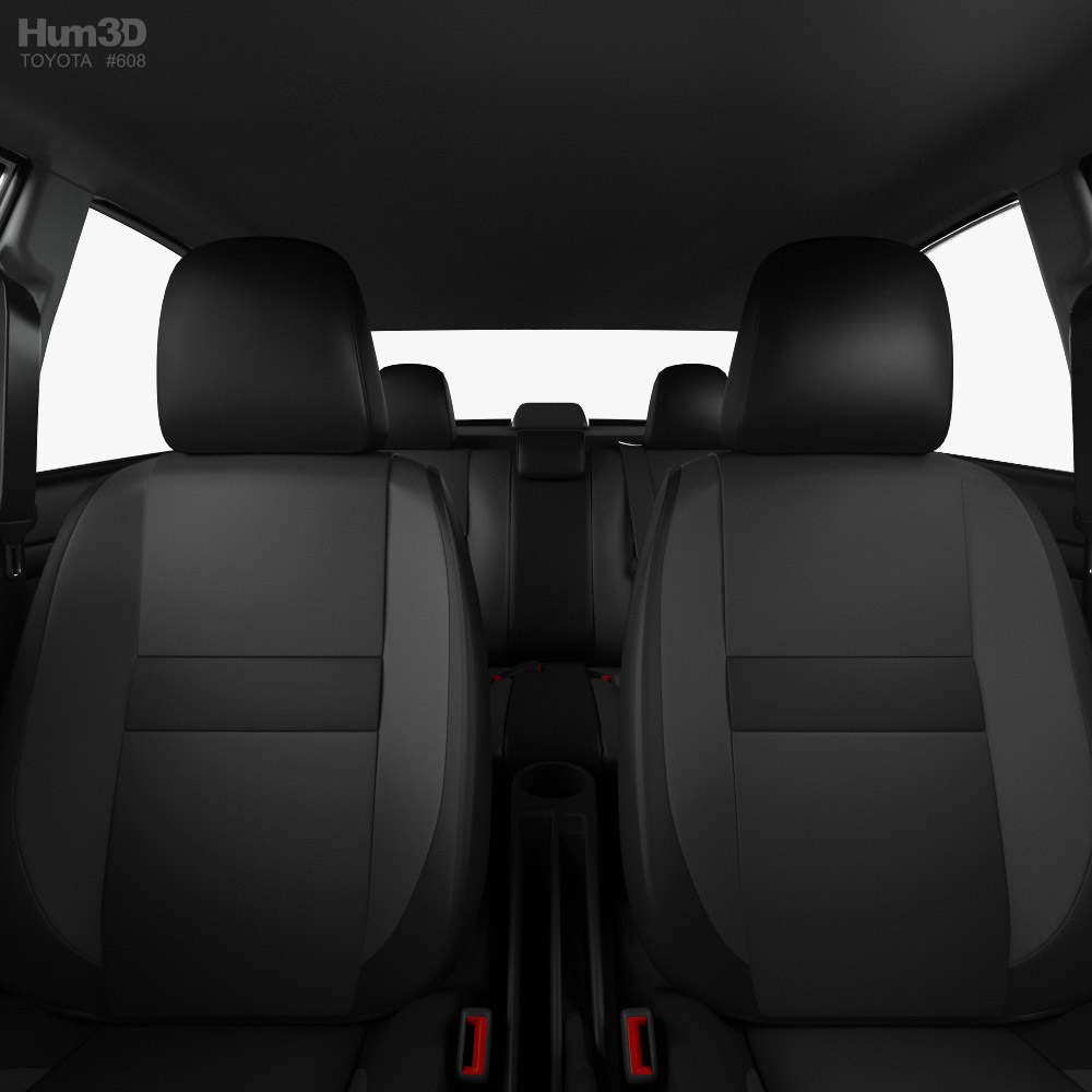 Toyota Vios CN-spec with HQ interior 2024 3D model - Download Sedan on ...