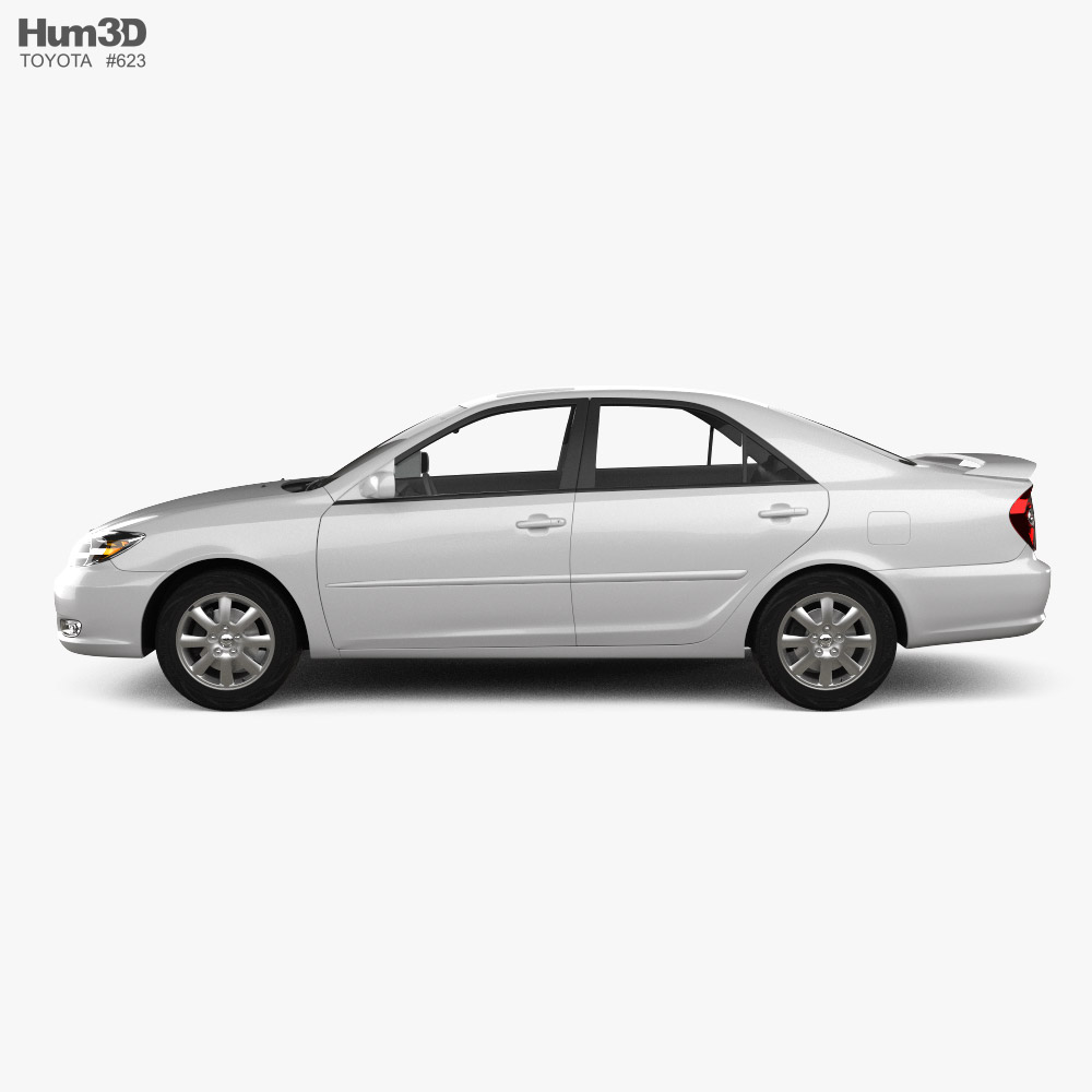 Toyota Camry XLE 2003 3D model - Download Sedan on 3DModels.org