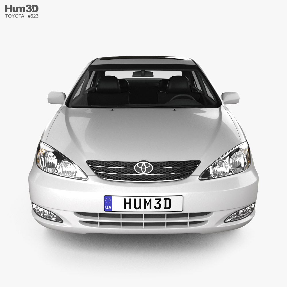 Toyota Camry XLE 2003 3D model - Download Sedan on 3DModels.org