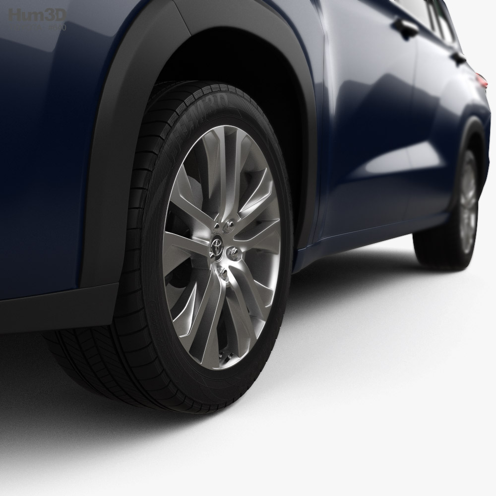 Toyota Innova Hycross 2025 3D model - Download Wagon car on 3DModels.org