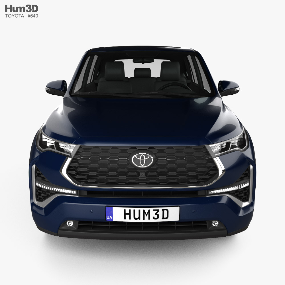 Toyota Innova Hycross 2025 3D model - Download Wagon car on 3DModels.org
