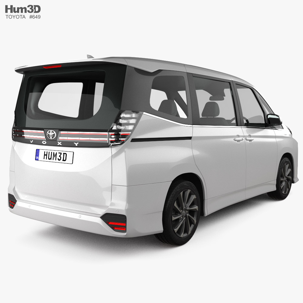 トヨタ ヴォクシー S-Z 2025 3Dモデル - ダウンロード Van オン 3DModels.org