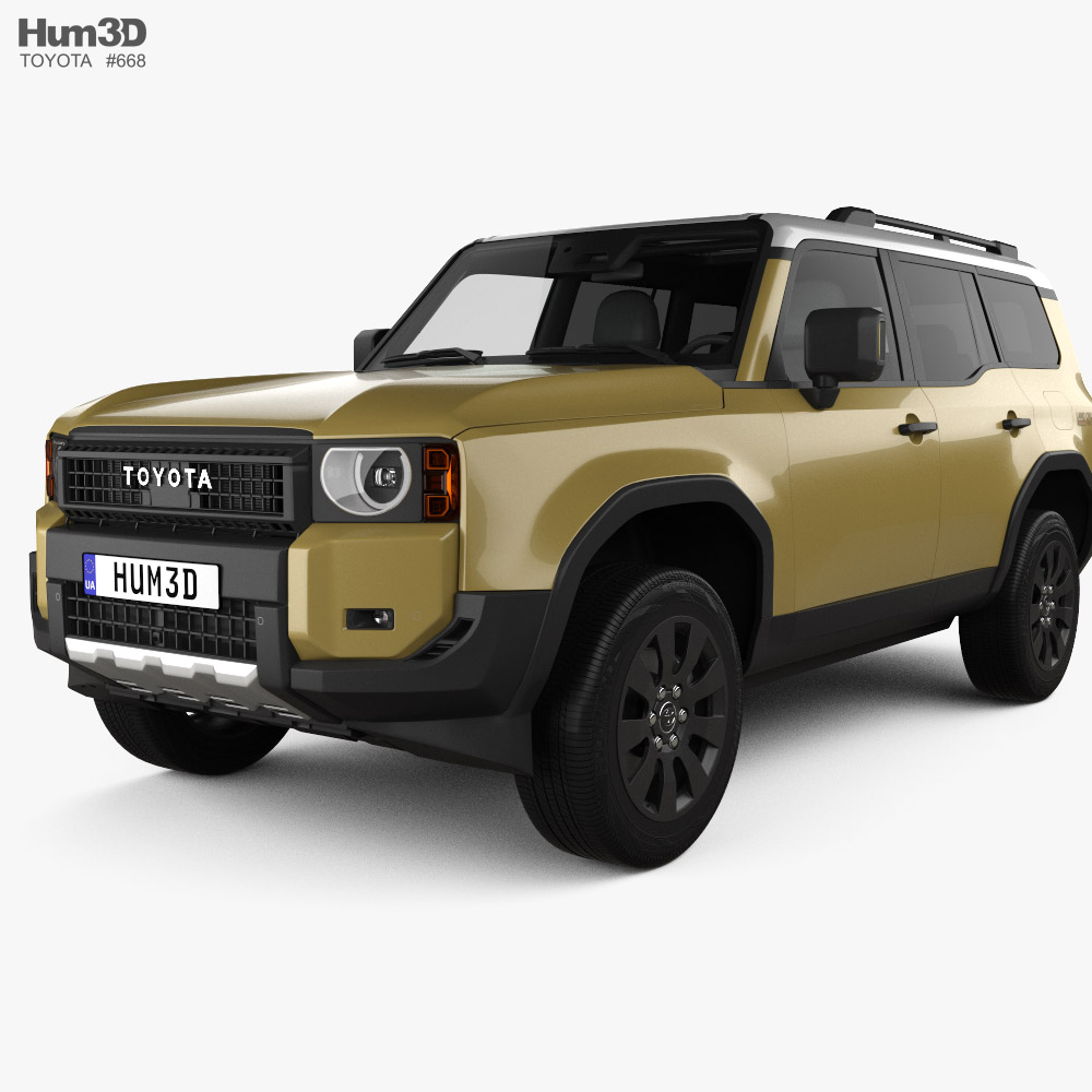 Toyota Land Cruiser Prado First Edition EU-spec 2025 3D model ...