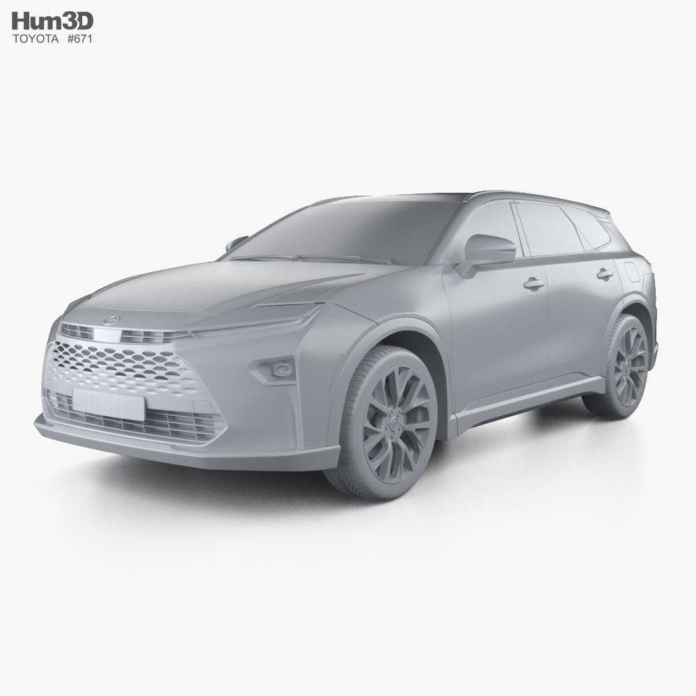 Toyota Crown Signia Limited US-spec 2025 3D model - Download Crossover ...
