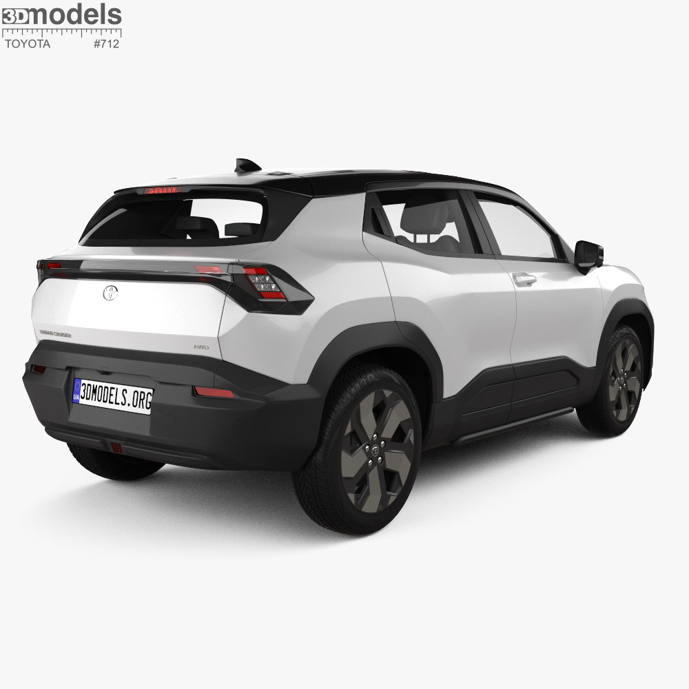 Toyota Urban Cruiser 2025 3D model - Download Crossover SUV on 3DModels.org