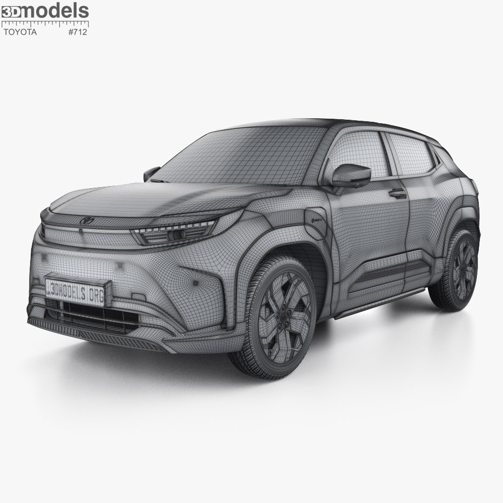 Toyota Urban Cruiser 2025 3D model - Download Crossover SUV on 3DModels.org