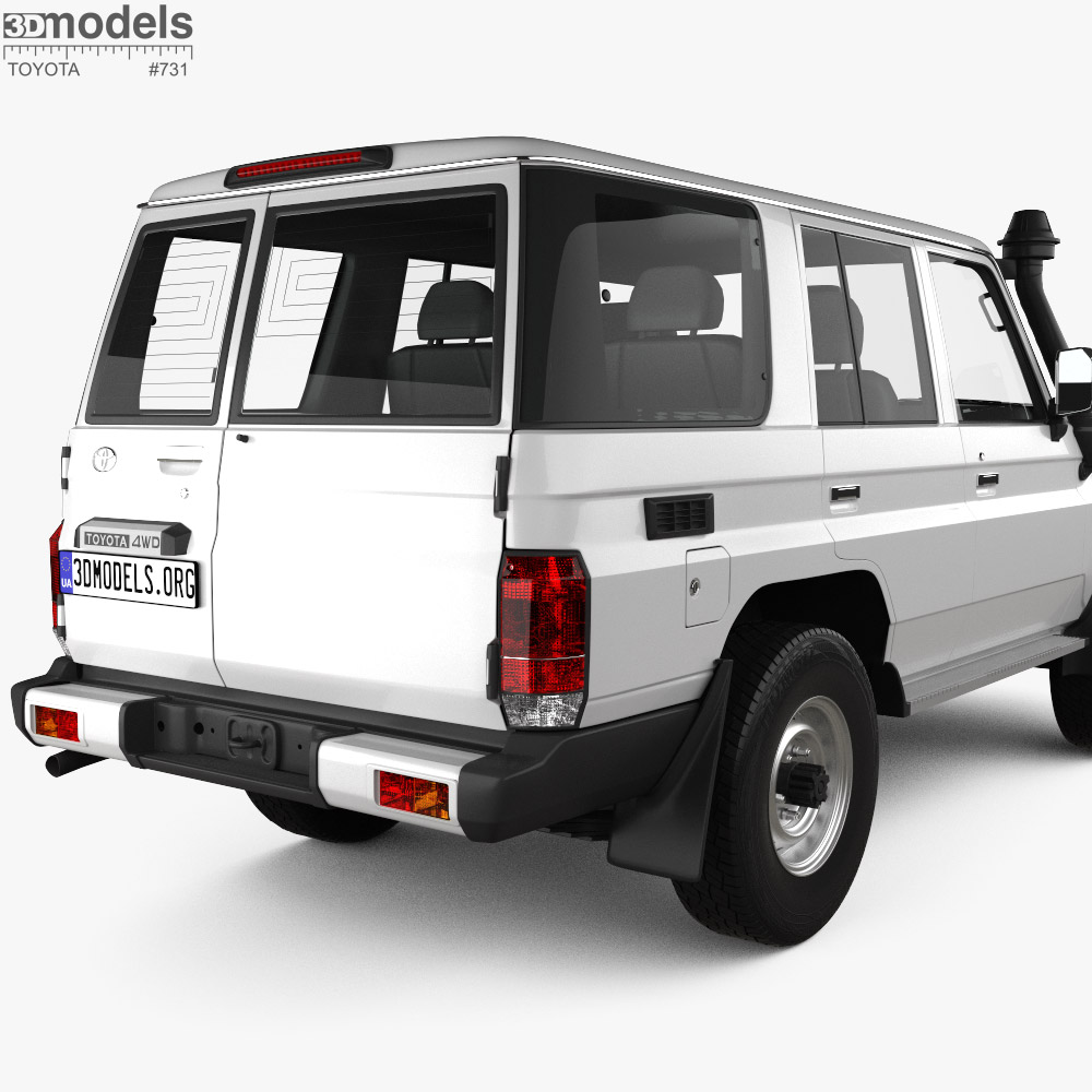 Toyota Land Cruiser 5도어 2025 3D 모델 - 다운로드 Crossover SUV on 3DModels.org