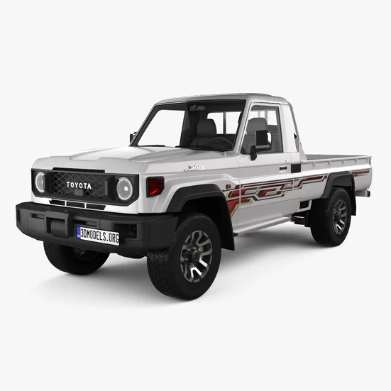 Toyota Land Cruiser 3D Models Download - 3DModels.org