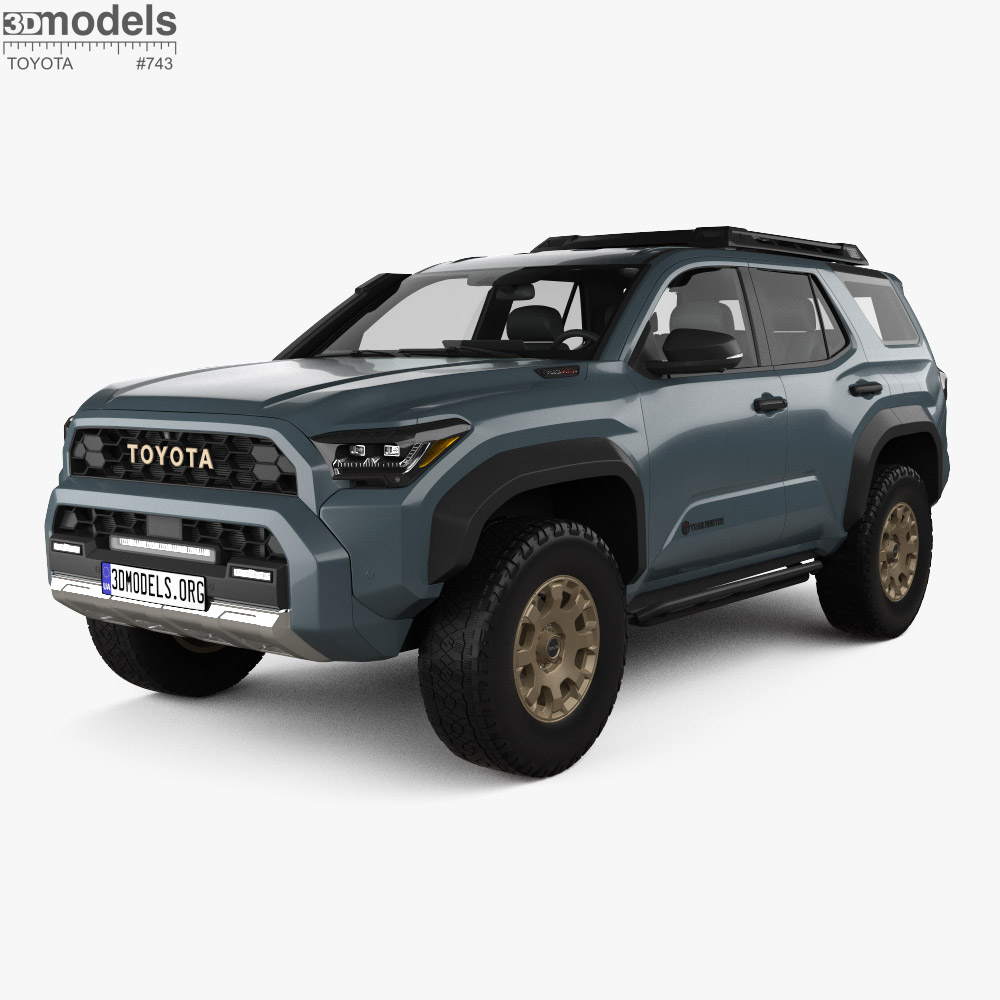 Toyota 4Runner Trailhunter 2025 Modelo 3D - Descargar Crossover SUV on ...