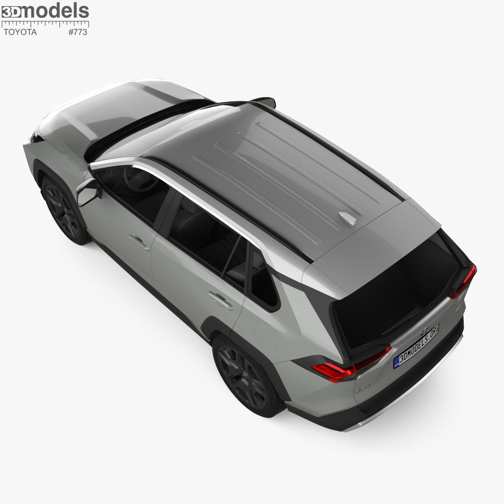Toyota RAV4 Hybrid Adventure 2025 3D model - Download Crossover SUV on ...