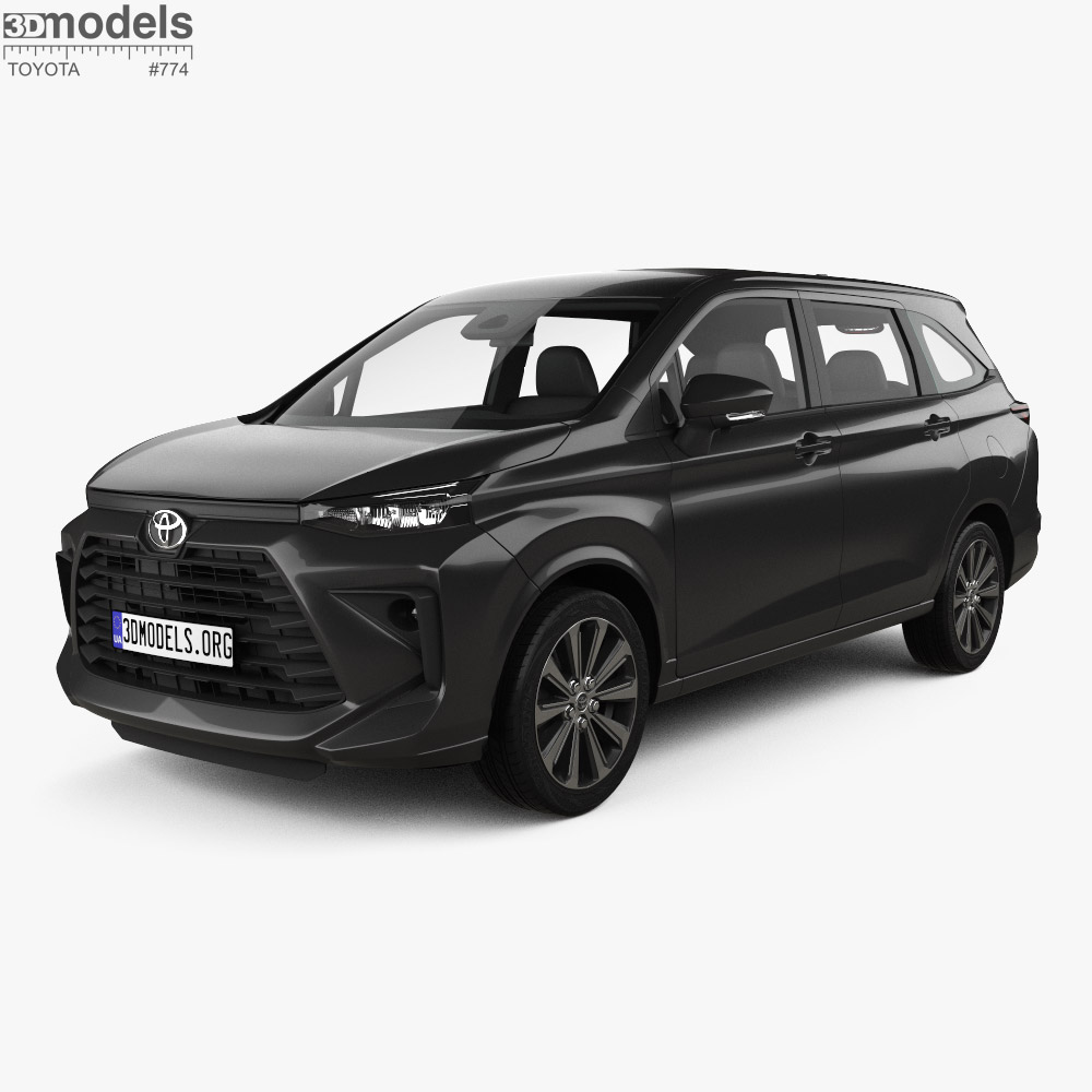 Toyota Avanza 2026 Modelo 3D - Descargar Van activado 3DModels.org