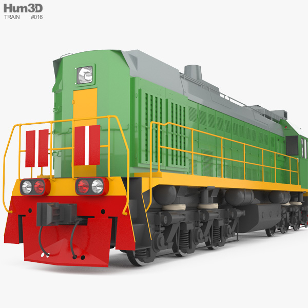 Diesel locomotive 3D Models Download - 3DModels.org