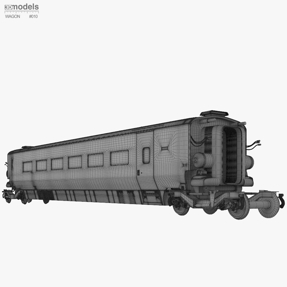 Eurostar E300 with HQ interior 3D model - Download HQ interior on ...