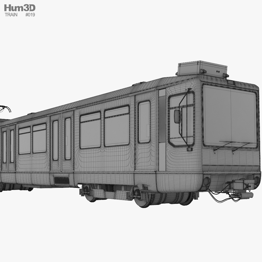TL Metro M1 with HQ interior 3D model - Download HQ interior on ...