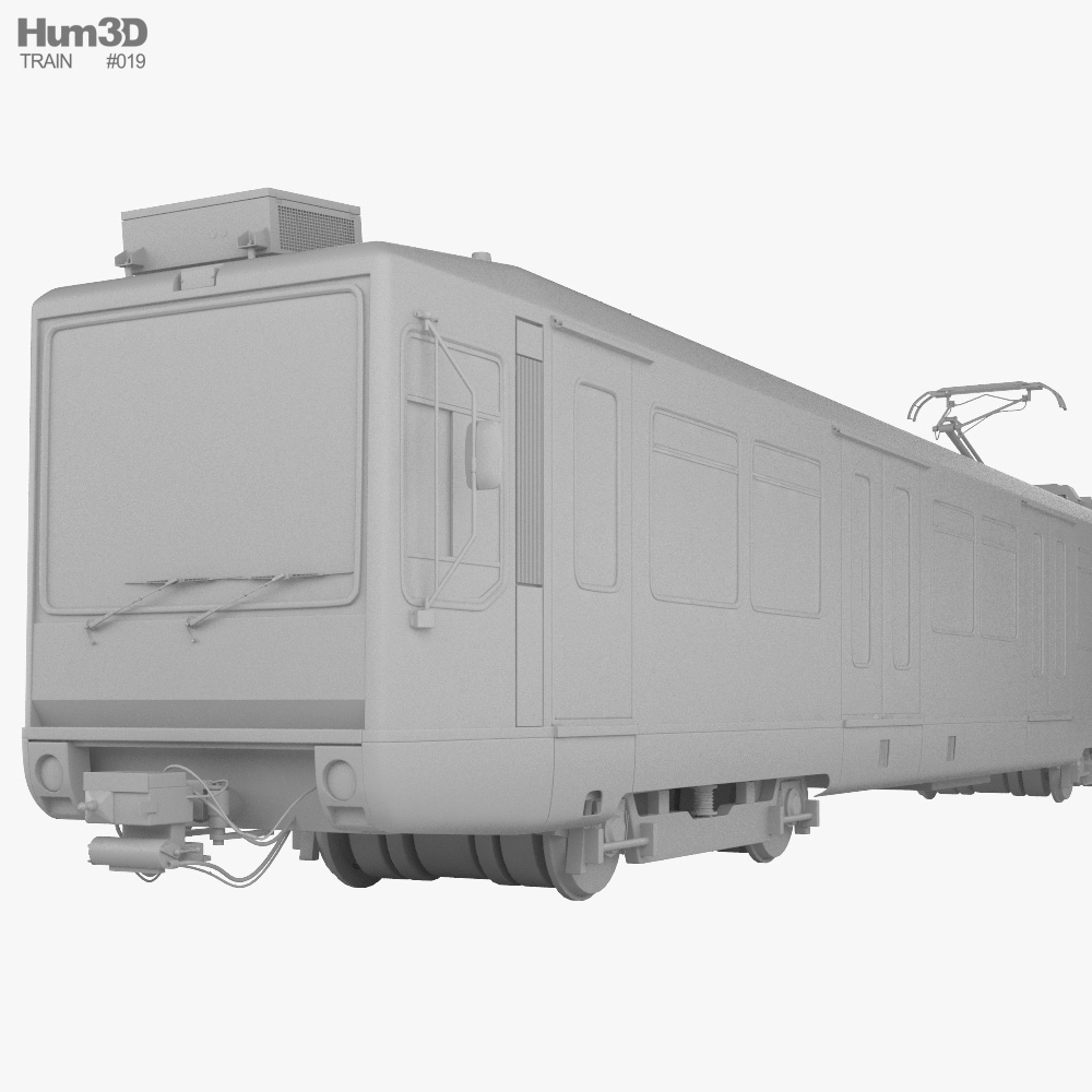 TL Metro M1 with HQ interior 3D model - Download HQ interior on ...