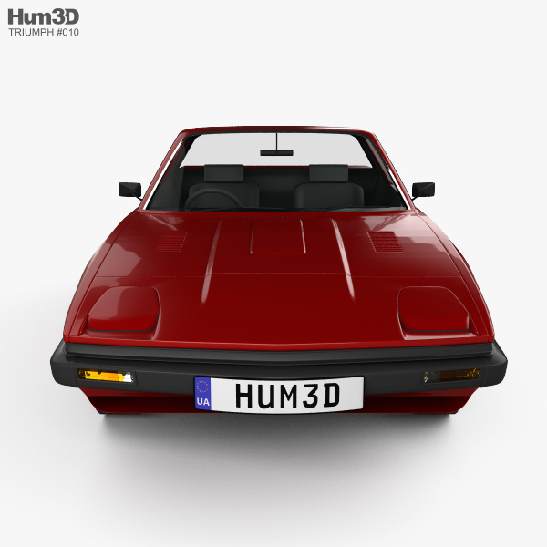 Triumph TR7 1974 3D model - Download Sports car on 3DModels.org