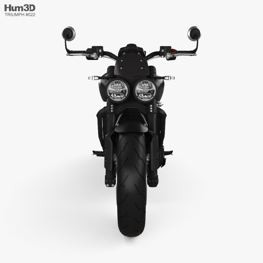 Triumph Rocket 3R 2024 3D model - Download Motorcycle on 3DModels.org