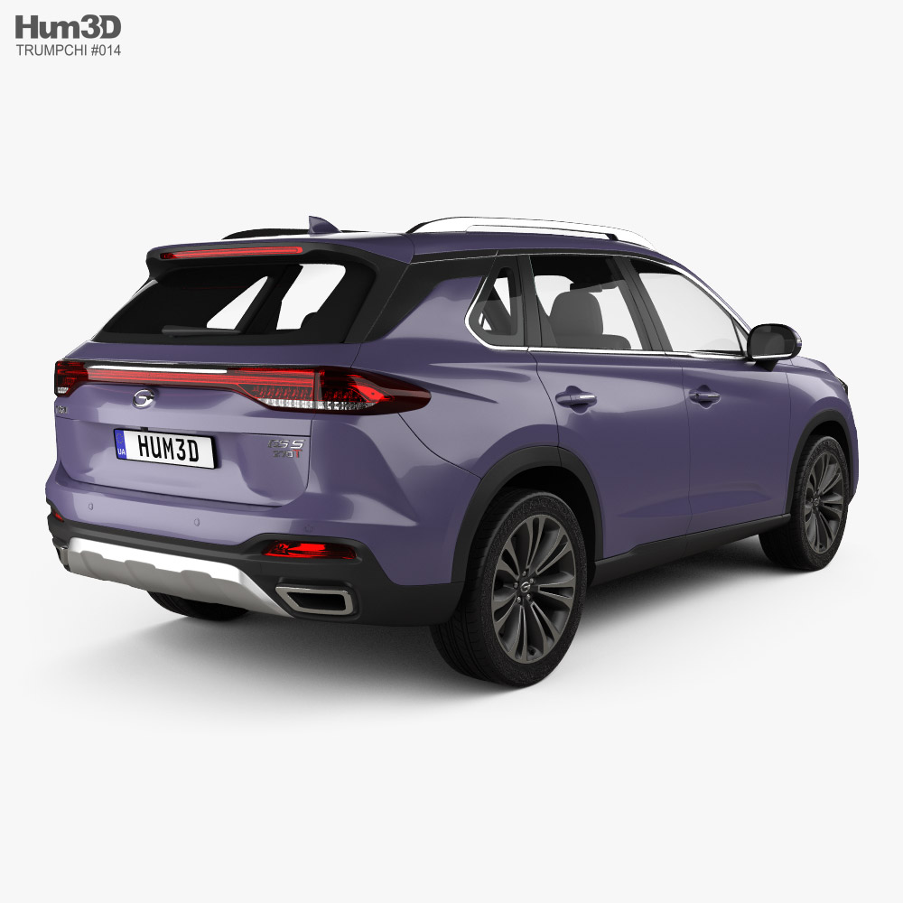 Trumpchi GS5 2020 3D модель - Скачати Crossover SUV на 3DModels.org