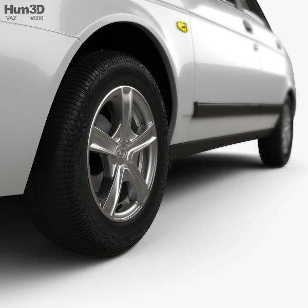 Lada Priora 2170 sedan 2014 3D model - Download Sedan on 3DModels.org