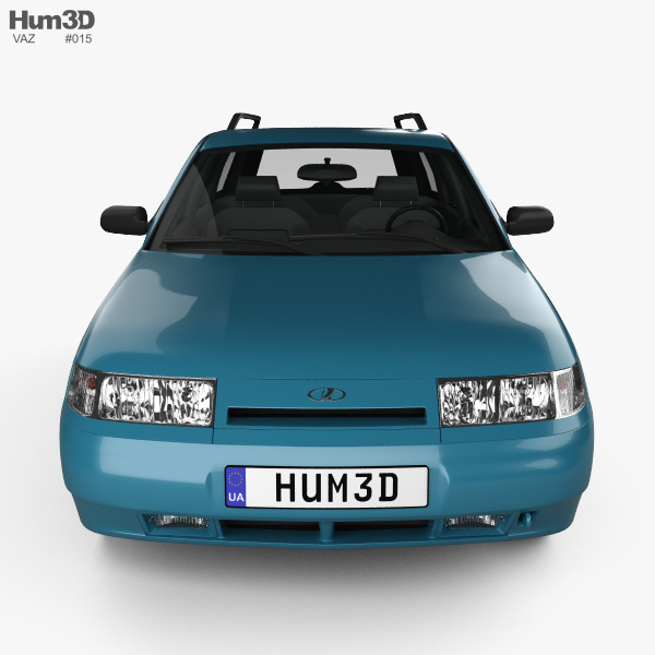 VAZ Lada 2111 wagon 2007 3D model - Download Wagon car on 3DModels.org