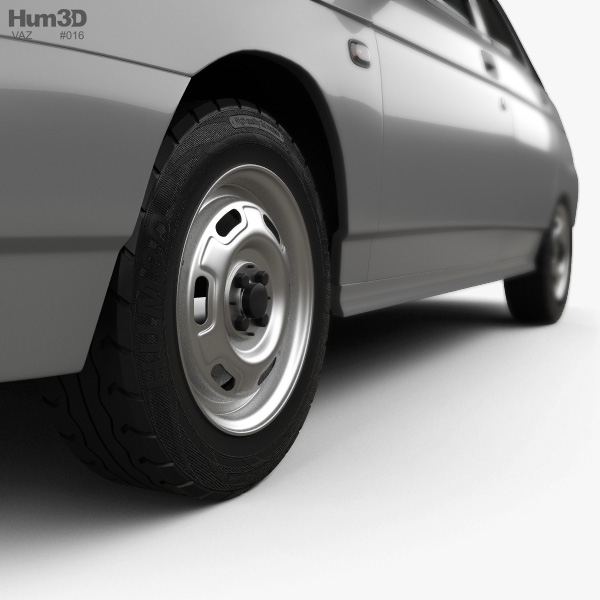 VAZ Lada 2112 hatchback 2007 3D model - Download Hatchback on 3DModels.org