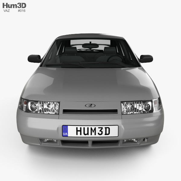 VAZ Lada 2112 hatchback 2007 3D model - Download Hatchback on 3DModels.org