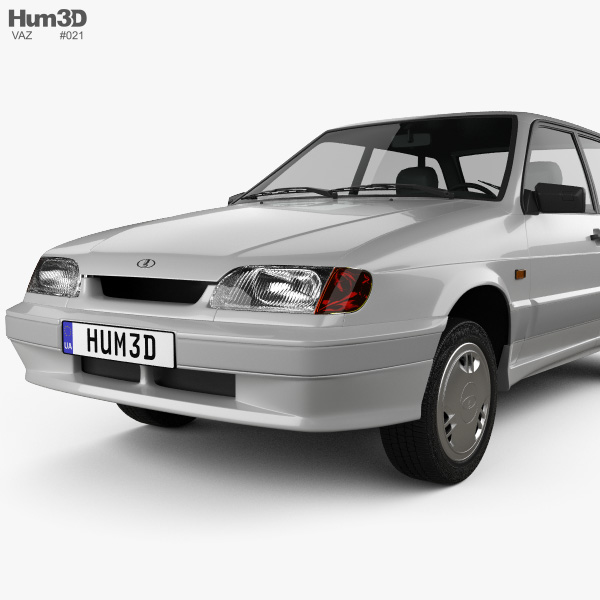 VAZ Lada Samara (2114) hatchback 5-door 2014 3D model - Download 1990 ...