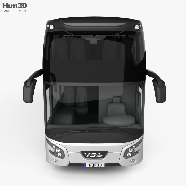 VDL Futura FDD2 bus 2015 3D model - Download Bus on 3DModels.org