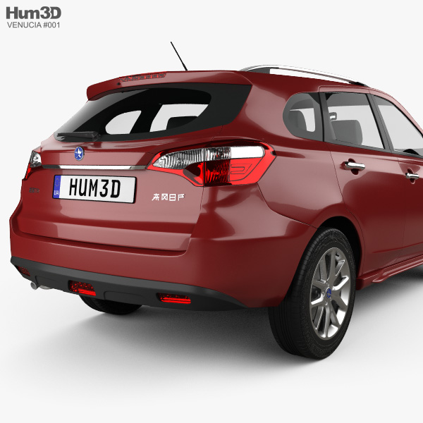 Venucia T70 2019 3D model - Download Crossover SUV on 3DModels.org