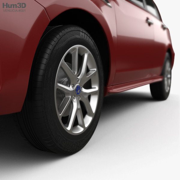 Venucia T70 2019 3D model - Download Crossover SUV on 3DModels.org