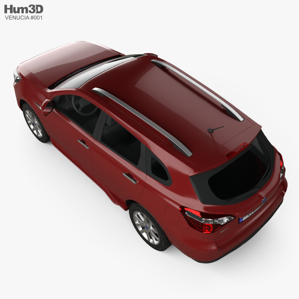 Venucia T70 2019 3D model - Download Crossover SUV on 3DModels.org