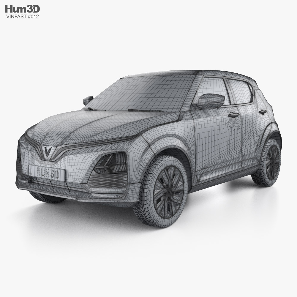 VinFast VF 5 2025 3D model - Download Crossover SUV on 3DModels.org