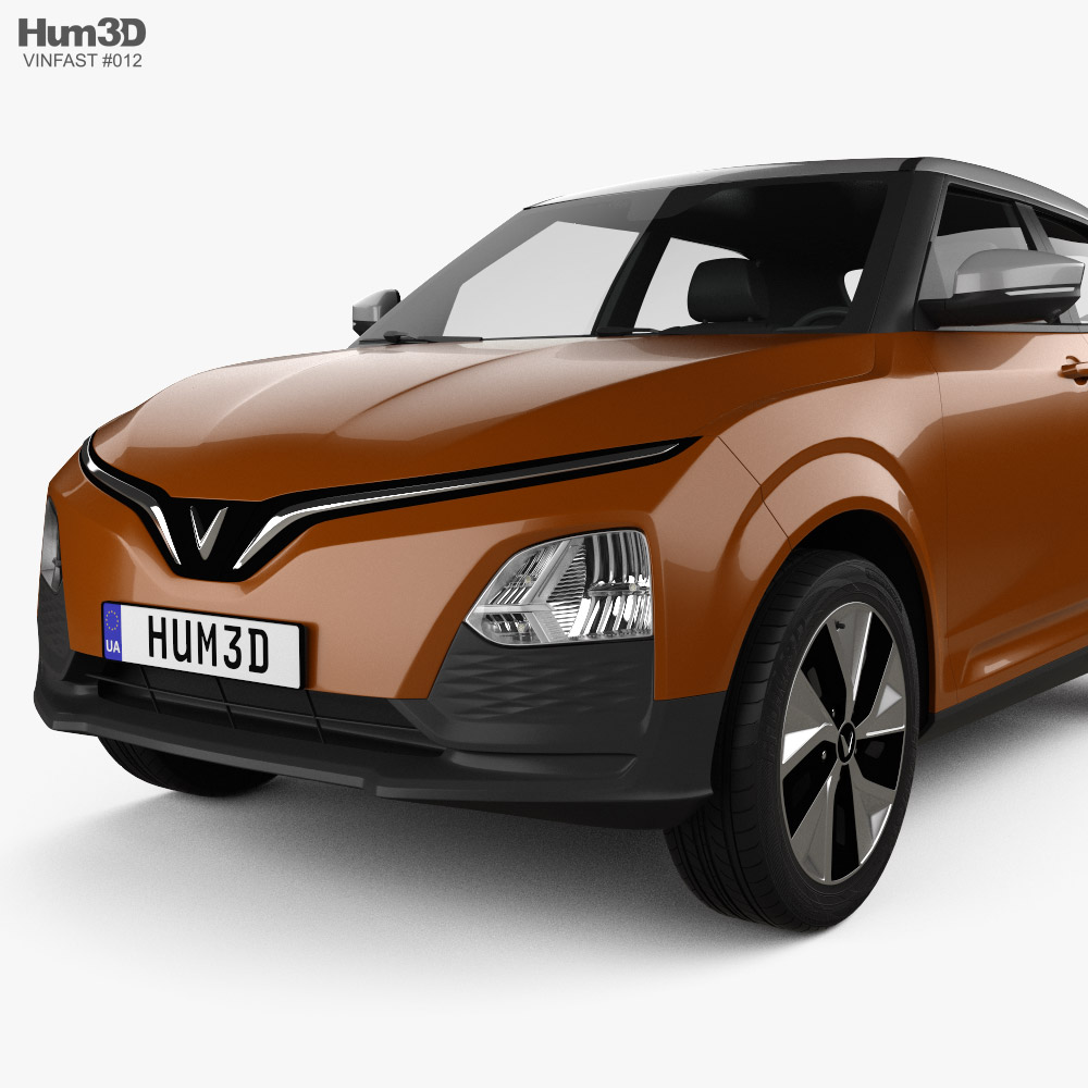 VinFast VF 5 2025 3D model - Download Crossover SUV on 3DModels.org