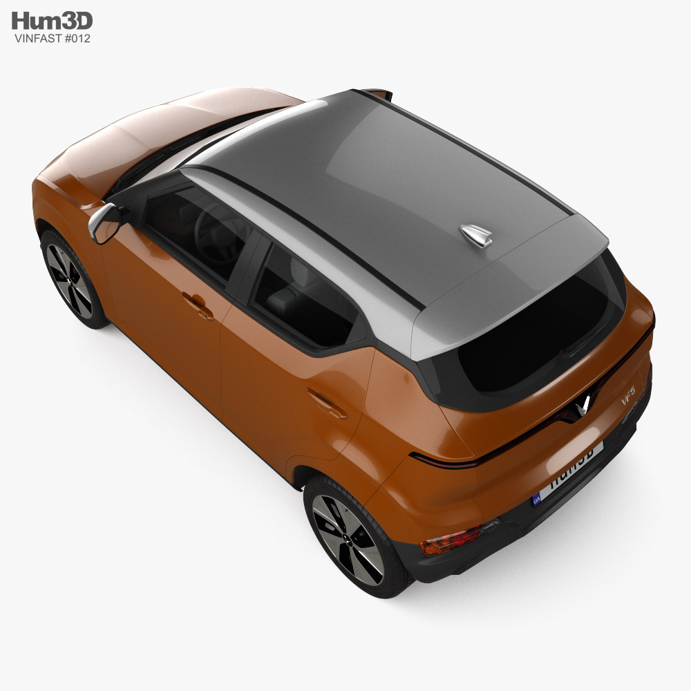 VinFast VF 5 2025 3D model - Download Crossover SUV on 3DModels.org